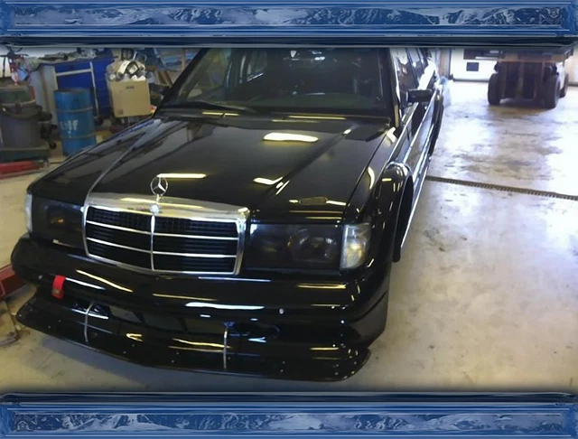 MERCEDES 190E W201 Wide Body Kit EVO2 style £3,882.69 - PicClick UK