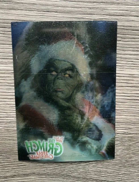HOW THE GRINCH Stole Christmas DF Lenticular Promo Card ERROR Backwards ...