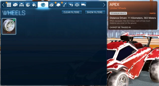 (STEAM) 1 X Titanium White Apex Wheels - Rocket League £59.99 - PicClick UK