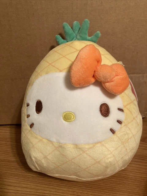 SQUISHMALLOW SANRIO HELLO Kitty Pineapple 8" Soft Plush Mochi NWT £21. ...