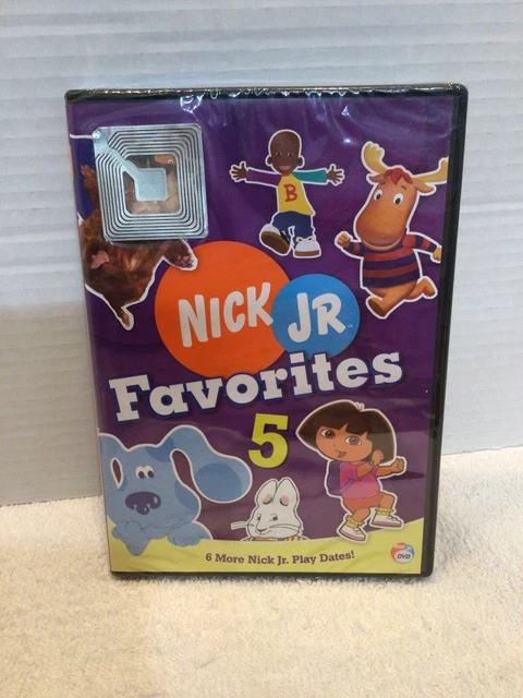 NICK JR FAVORITES Vol 5 DVD Dora Backyardigans Wonder Pets Blue's Clues ...