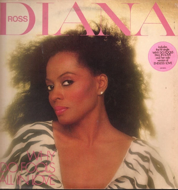 DIANA ROSS WHY Do Fools Fall In Love LP vinyl UK Capitol 1981 gatefold with EUR 4,93 - PicClick FR