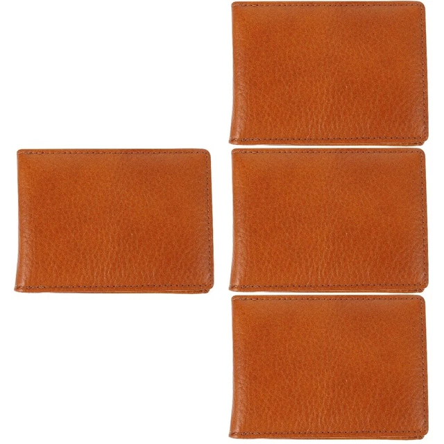 4 PIECES DOSSIER ID Voyage Sac De Certificats Portable Carte Permis ...