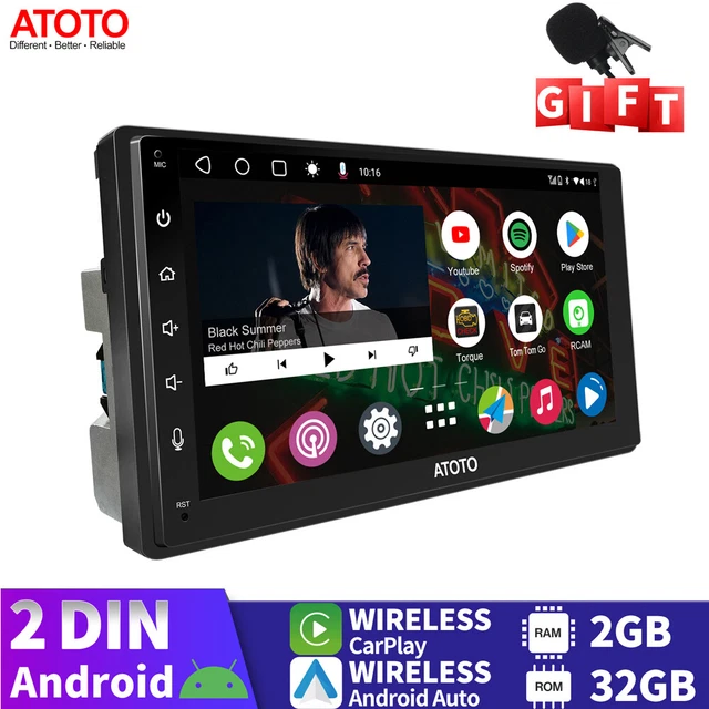 ATOTO A6PF 7& Android Car Stereo Double Din Wireless Carplay&Android ...