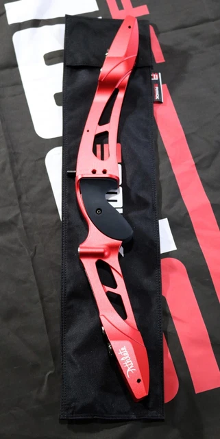 SAMICK 25& ATHLETE CNC Recurve Riser / RH / Red / Made in Korea $349.99 ...