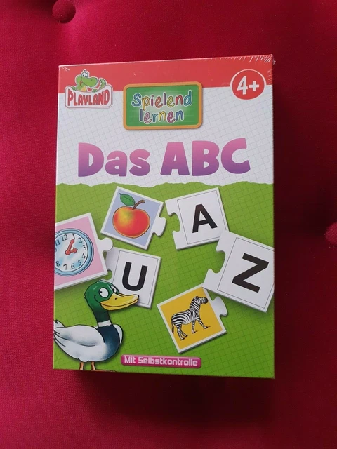 DAS ABC VON Playland Spielend lernen ab 4 Jahre Legespiel neu und OVP ...