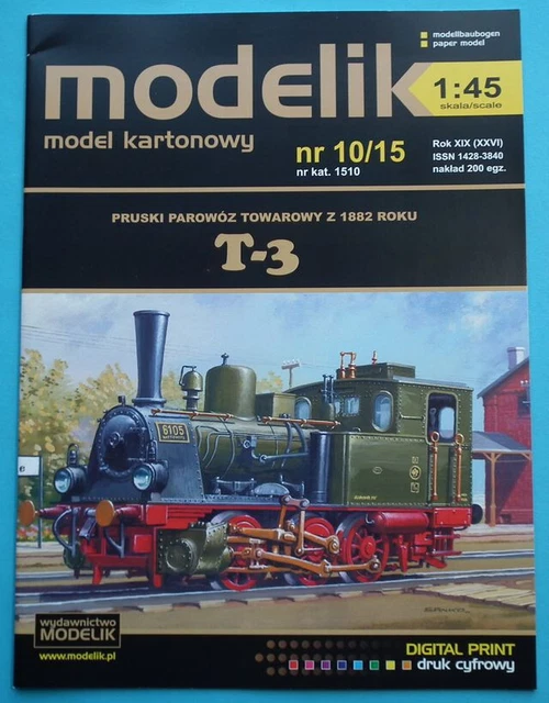 MODELIK 10/2015 - Preußische Dampflokomotive T-3 EUR 14,00 - PicClick DE