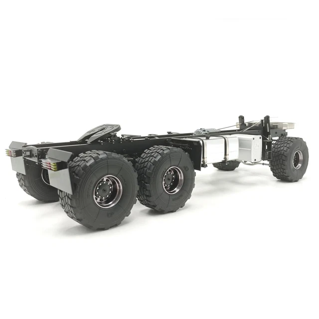 JDM-218B 1/14 6*6 RC Tractor Truck Kit Lorry Differential Lock Metal ...