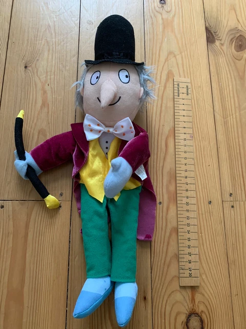 ROALD DAHL WILLY Wonka Hand Puppet. Charlie And The Chocolate Factory ...