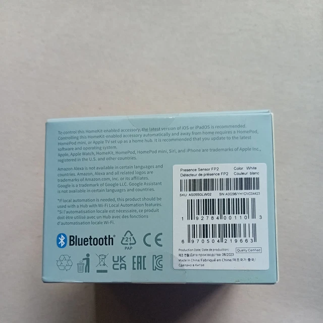 AQARA PRESENCE SENSOR FP2 - mmWave Presence. £50.00 - PicClick UK