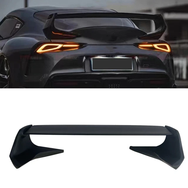 REAR TRUNK SPOILER Wing For Toyota Supra GR A90 A91 MK5 2019-2023 Matte ...