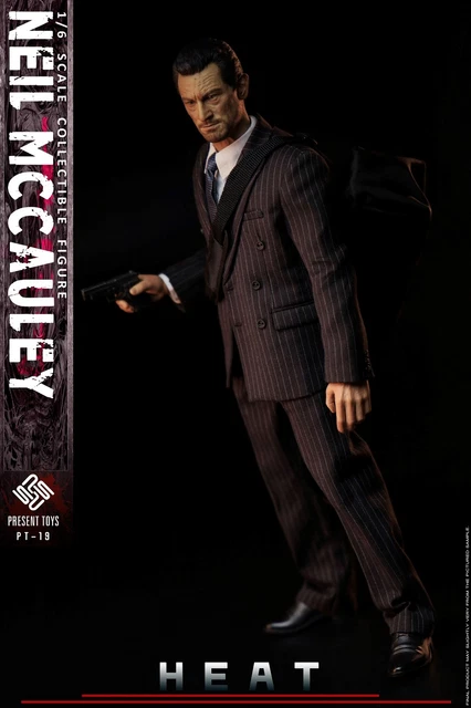 HEAT NEIL MCCAULEY figurine échelle 1:6 scale figure Present Toys PT-19 ...