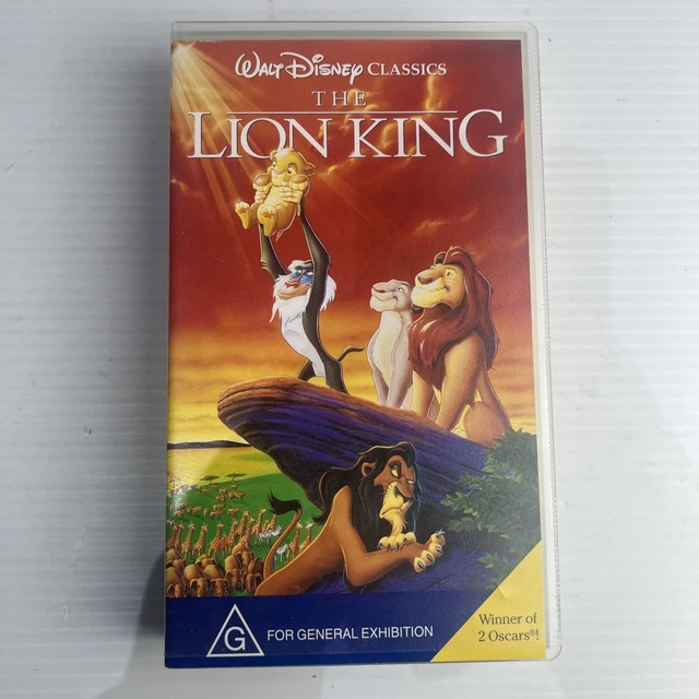 WALT DISNEY CLASSICS The Lion King VHS Tape $6.99 - PicClick AU