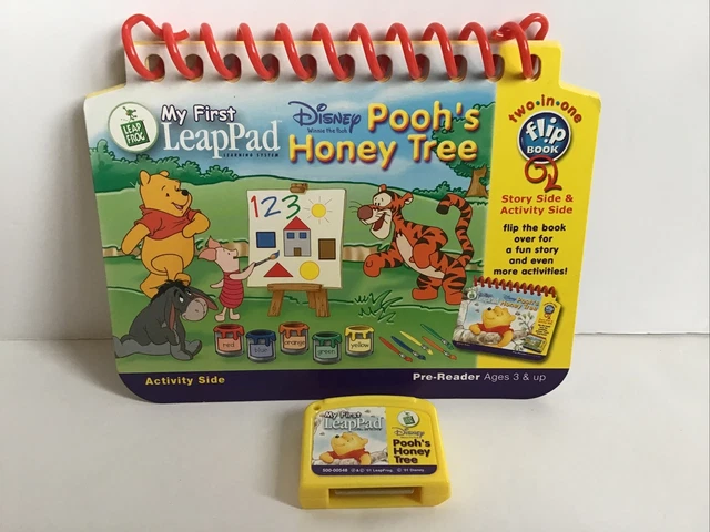 MY FIRST LEAP Pad Book and Cartridge Disney Winnie the Pooh Leap Frog £ ...