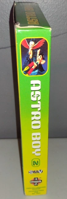 2002 ASTRO BOY Volume 2 VHS English Version SMV Manga Video Used Anime ...