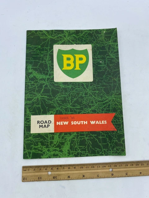 VINTAGE BP ROAD Map - NSW New South Wales (1960s) $9.95 - PicClick AU