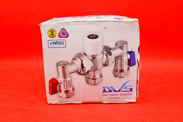 DART VALLEY SYSTEMS 15/22mm 4in1 TMV Thermostatic Mixing Valve AC17-047 ...
