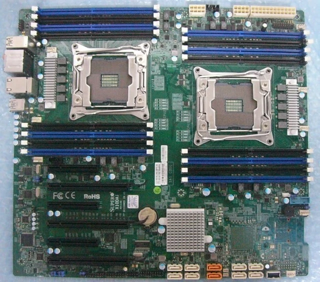 SUPERMICRO X10DAI LGA2011-3 Server Motherboard Intel C612 Chipset DDR4 Used £340.93 - PicClick UK