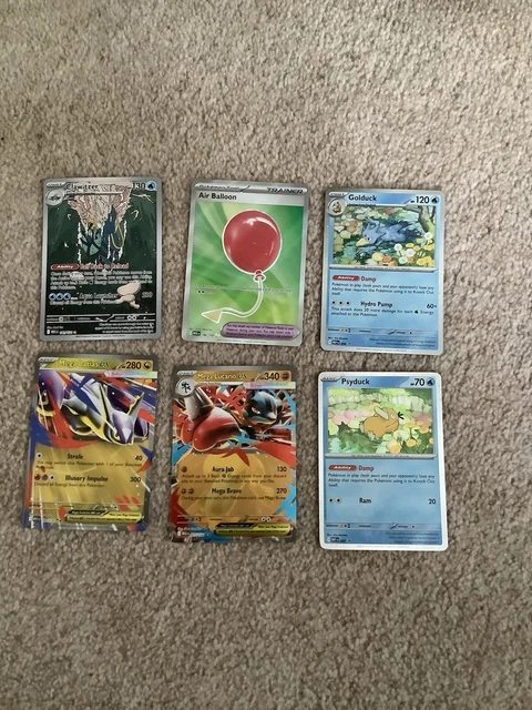 POKÉMON MEGA EVOLUTION Collection 4 Card Bundle Plus Promo £10.78 ...