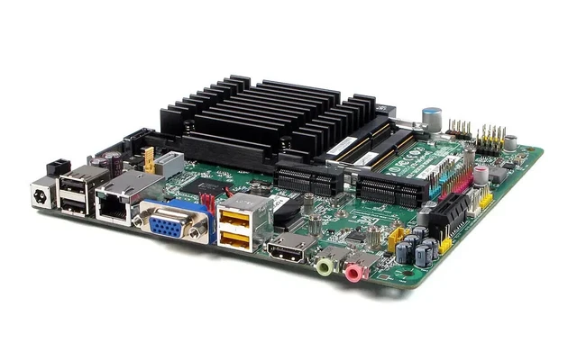 INTEL ATOM DN2800MT Marshaltown Mini-ITX, integ. CPU with cooler ...