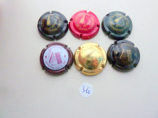 LOT DE 6 Capsules Degenne Squelart Differentes Lambert 2024 EUR 3,00 ...