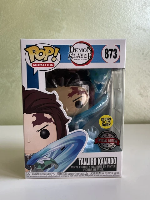 FUNKO POP! DEMON SlayeR #873 Tanjiro Kamado Glows In The Dark EUR 54,99 ...