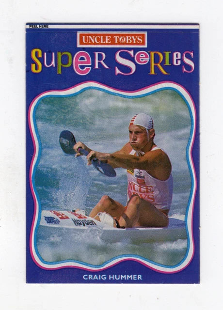 UNCLE TOBYS AUSTRALIA - iron man cards. Craig Hummer EUR 3,61 - PicClick FR