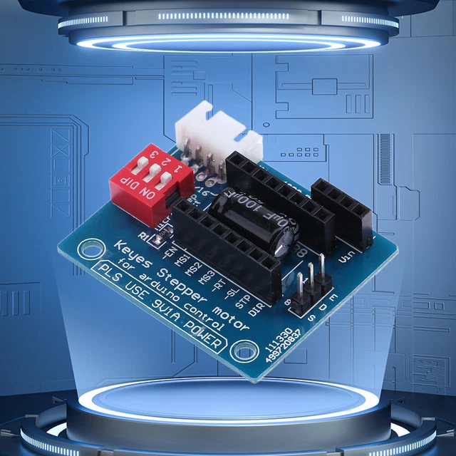 STEPPER MOTOR DRIVER Shield Module 3D Printer Parts 5V 12V-24V for ...