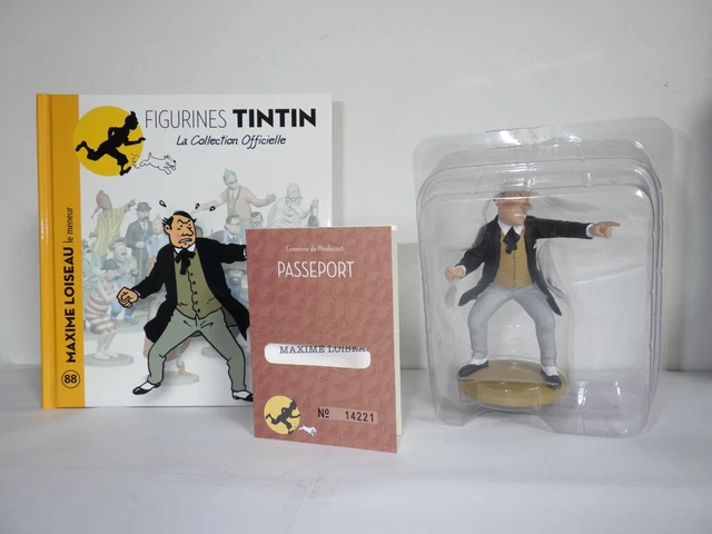 FIGURINE TINTIN COLLECTION officielle n°88 Maxime Loiseau EUR 39,99 ...