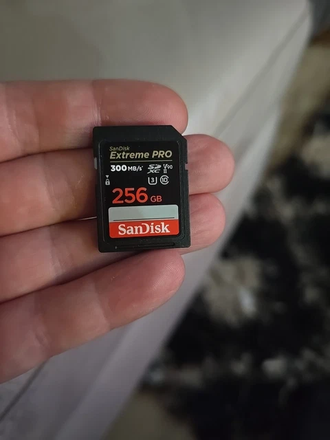 SANDISK EXTREME PRO SDXC 256GB Memory Card V90 £316.78 - PicClick UK