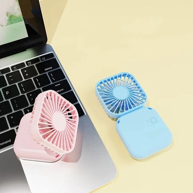 MINI HANDHELD FAN USB Cooling Fans New Folding Halter Fan Women $15.93 ...