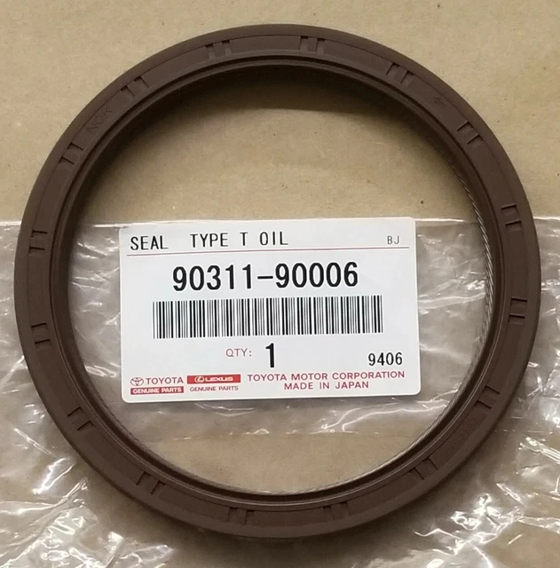 TOYOTA GENUINE CRANK Rear Oil Seal for JZ-GTE 2JZGE 1JZ-GTE 1JZ-GE ...