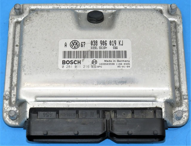 VW GOLF MK4 1.9 TDI Engine Control Unit ECU 038906019KJ £44.99 ...