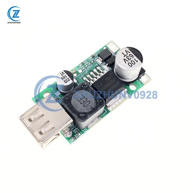 DC-DC BUCK STEP Down Converter 9V/12V/24V/36V/48V To 5V/3A USB Charger ...