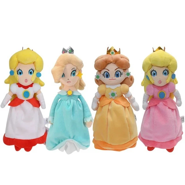 8& SUPER MARIO Bros Princess Peach Plush Soft Stuffed Doll Toys Kids ...