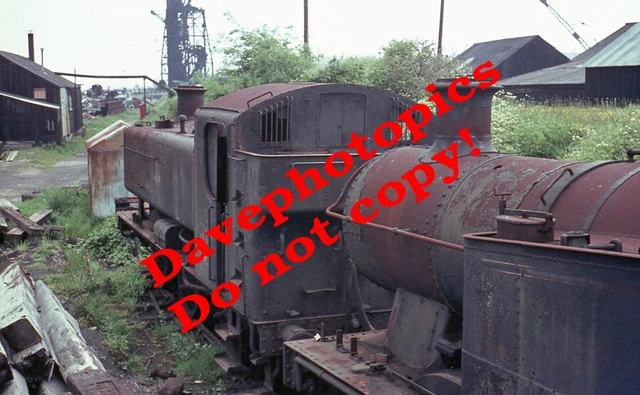 ORIGINAL 35MM SLIDE Steam Train / Engine Railway Barry Scrap Yard circa ...