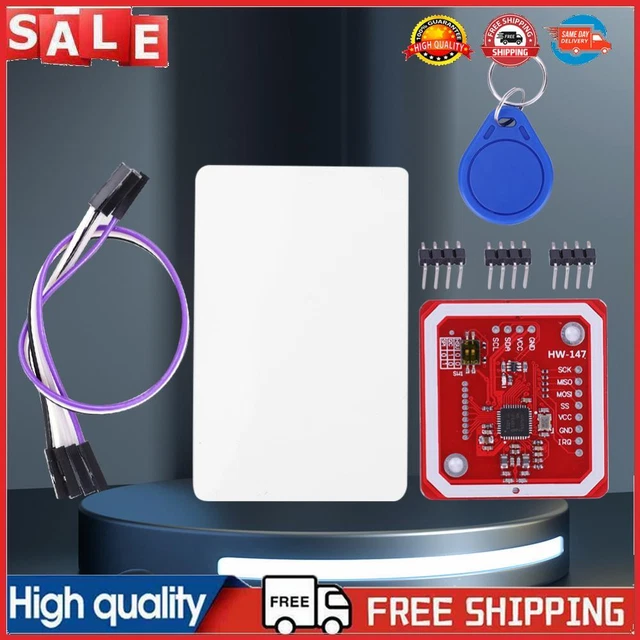 MODULO LETTORE SCHEDE NFC PN532 SPI I2C UART V3 kit utente portatili ...