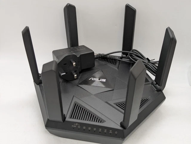 ASUS RT-AXE7800 TRI-BAND WiFi 6E extendable router 6GHz 2.5G port ...