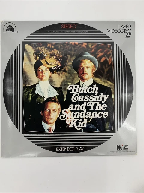 BUTCH CASSIDY AND THE SUNDANCE KID Laserdisc LD VERY GOOD CONDITION ...