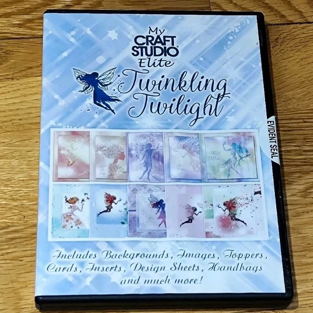 MY CRAFT STUDIO Elite Twinkling Twilight CD-ROM For Cardmaking Toppers ...