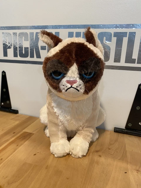 ORIGINAL GRUMPY CAT Meme by Ripple Junction Big Eye Stuffed Animal ...