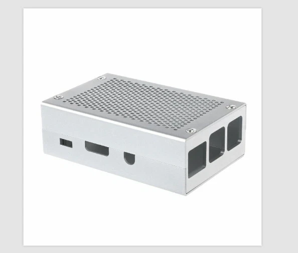 PER RASPBERRY PI 3 Custodia IN Alluminio Argento Recinto Rpi 3 Modello B Co S EUR 28,15 ...