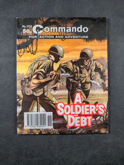 COMMANDO COMIC ISSUE Number 2733 A Soldier's Debt EUR 5,17 - PicClick IT