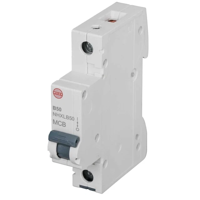 10 WYLEX MINIATURE Circuit Breaker Mcb Type B 50 Amp NHXLB50 6KA ...