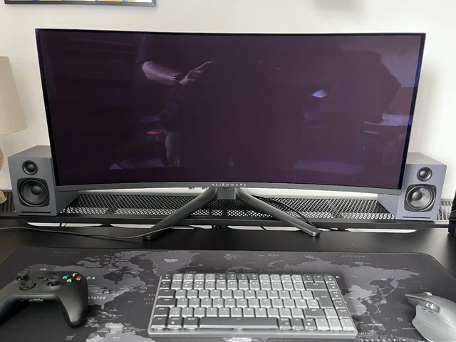 ALIENWARE AW3423DWF 34& WQHD QD-OLED Curved Gaming Monitor - Excellent ...