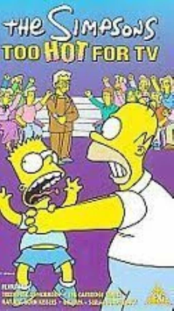 THE SIMPSONS TOO Hot For TV (Animated) (VHS/SUR, 1999) £4.99 - PicClick UK