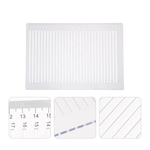 MEASUREMENT RULER MEASURING Rulers Exam Test Envelope Guide Stencil £13 ...