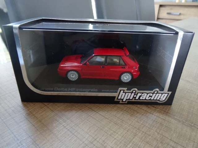 HPI-RACING 1/43 LANCIA Delta Hf Integrale Evo Ii Color Red N° 978 1024 ...