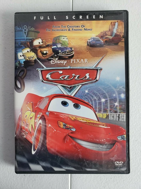 DISNEY PIXAR CARS 2 Dvd Full Screen Rated G $9.57 - PicClick CA