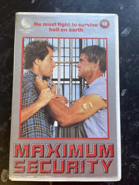 MAXIMUM SECURITY, NEW World Vhs Big Box Ex Rental, Geoffrey Lewis £9.99 ...